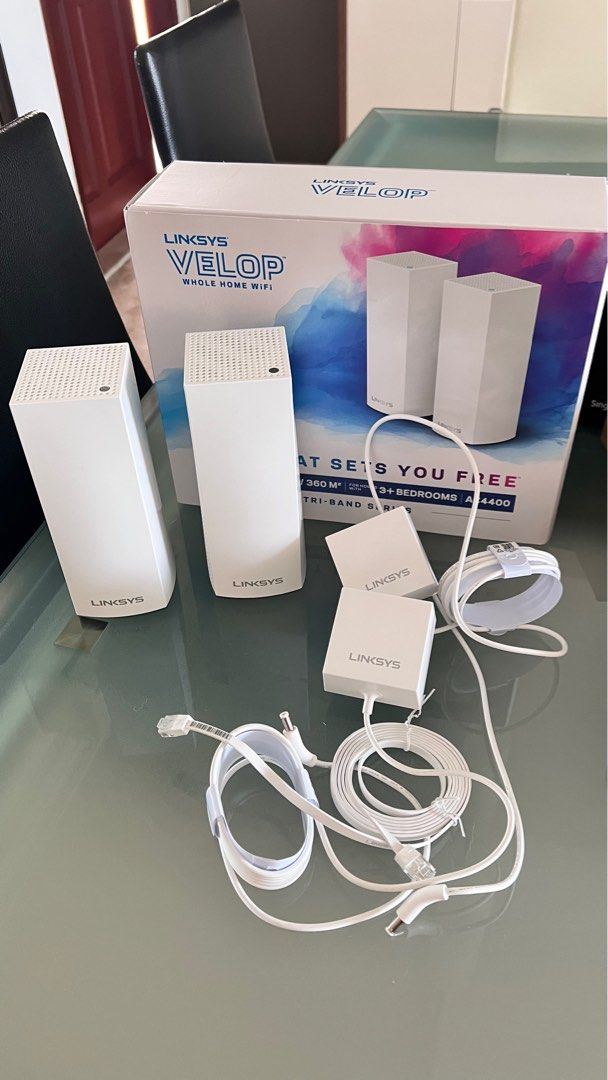 LINKSYS VELOP Tri-Band Whole Home WiFi Mesh, Computers & Tech, Parts & Accessories, Networking ...