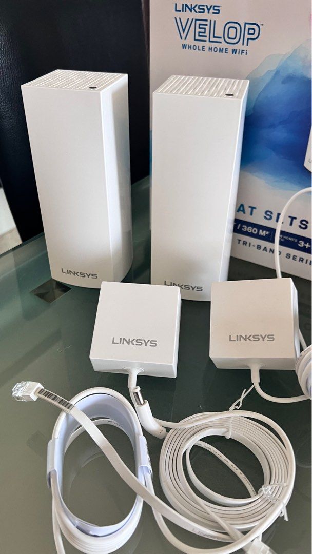 LINKSYS VELOP Tri-Band Whole Home WiFi Mesh, Computers & Tech, Parts & Accessories, Networking ...