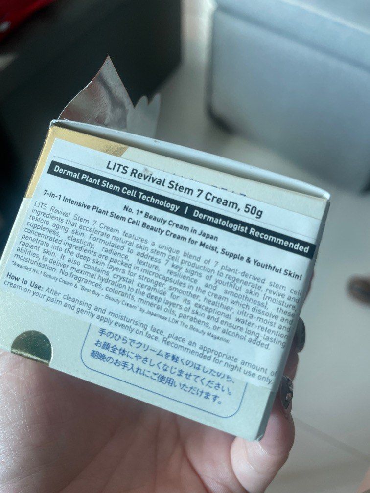 Lits revival stem7 cream, Beauty & Personal Care, Face, Face Care on ...