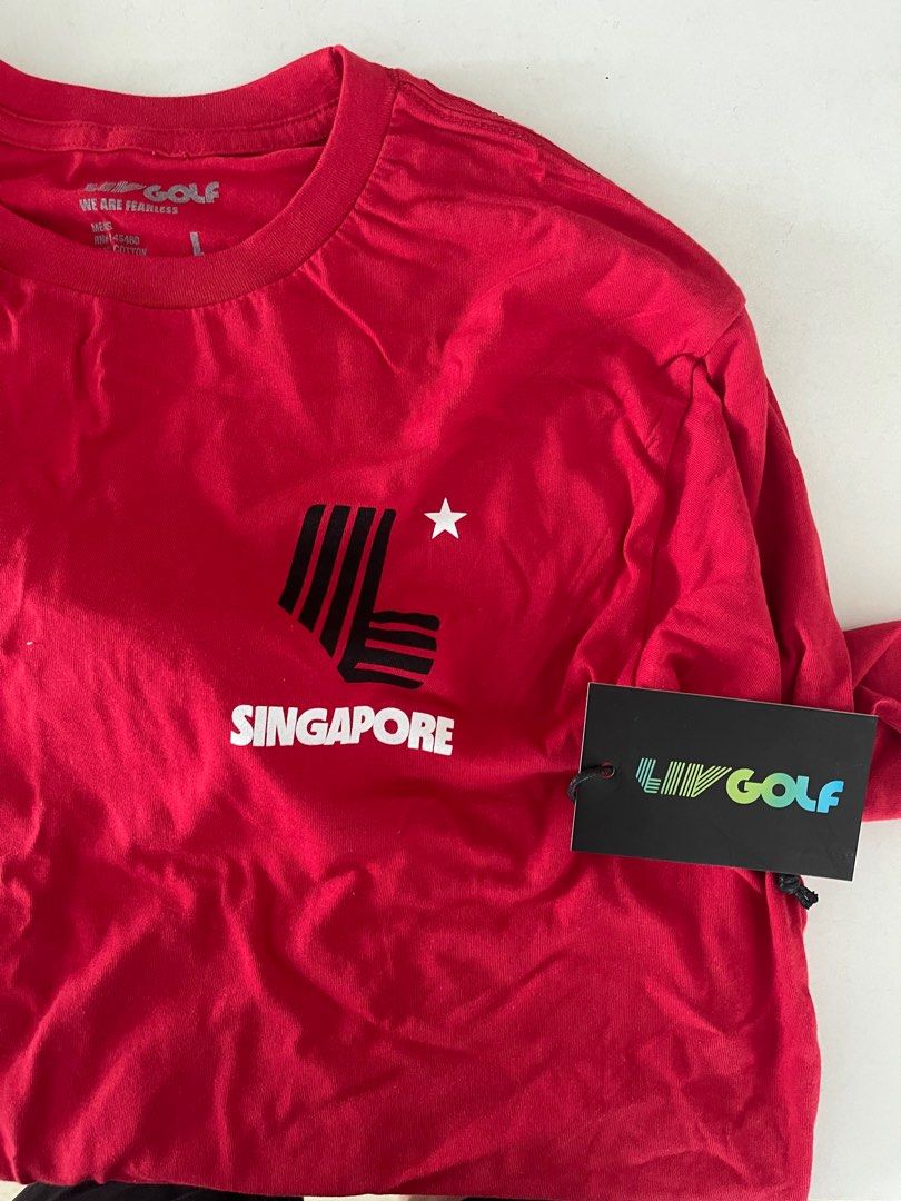 LIV Golf Singaproe, Men's Fashion, Tops & Sets, Tshirts & Polo Shirts ...