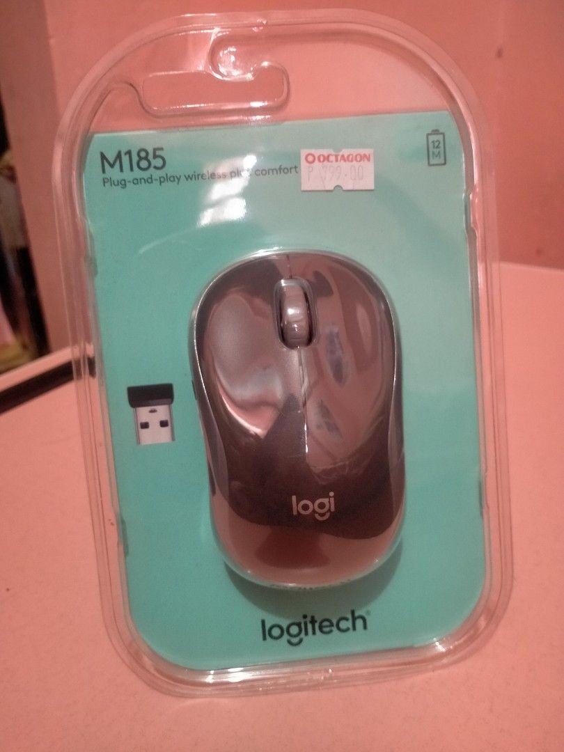 Logitech M185 Wireless Mouse Computers And Tech Parts And Accessories Mouse And Mousepads On Carousell