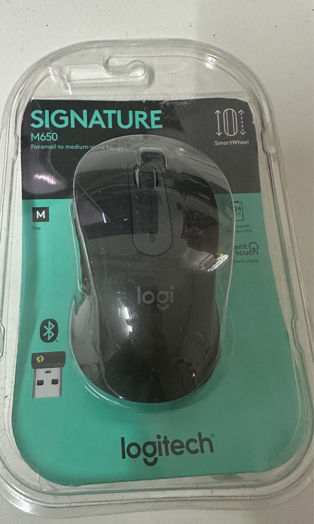 Logitech Mouse M650, Computers & Tech, Parts & Accessories, Mouse ...
