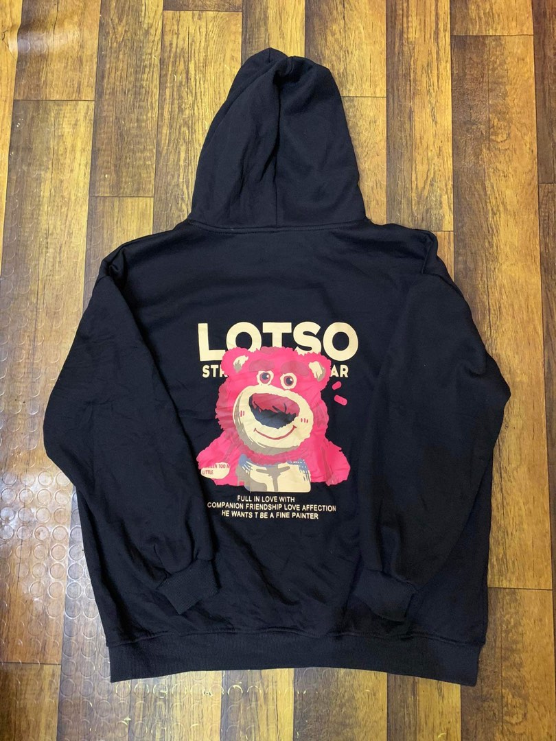 Lotso Toy Story Cartoon Hoodie Jacket on Carousell