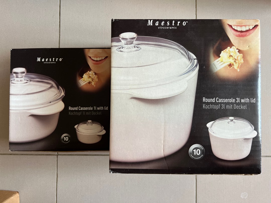 Maestro vitroceramic 3l + 1l, Furniture & Home Living, Kitchenware ...