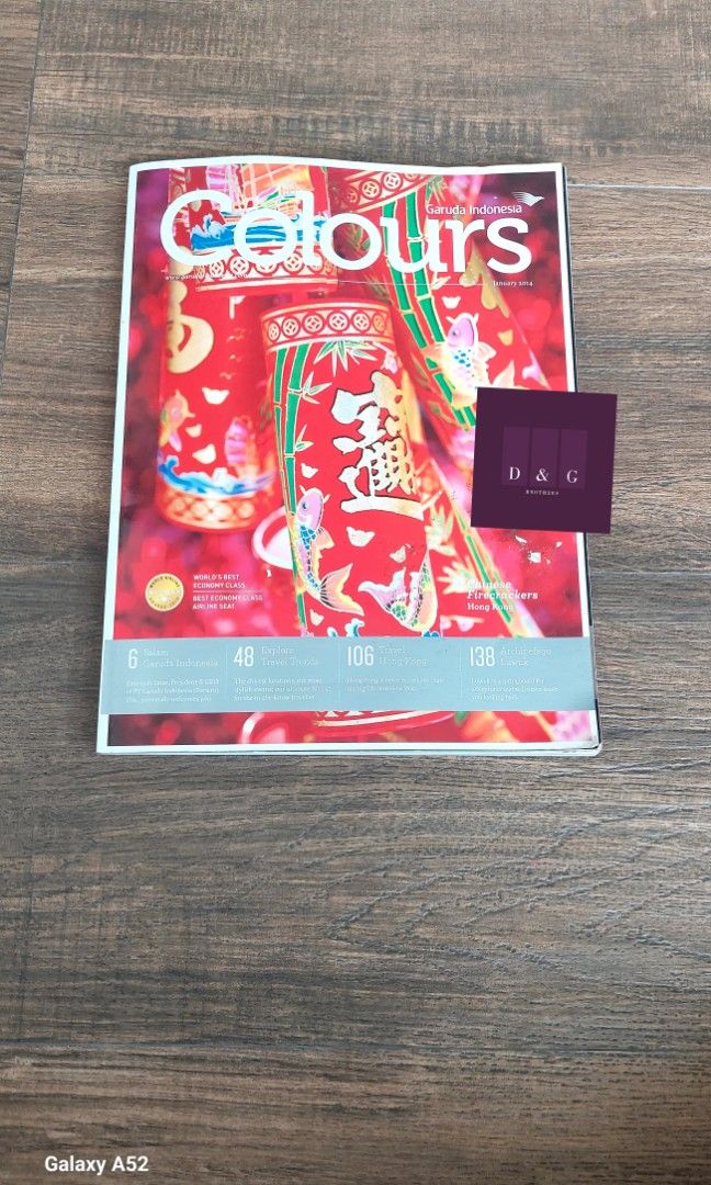 MAJALAH COLOURS GARUDA INDONESIA JANUARY 2014, Buku & Alat Tulis ...