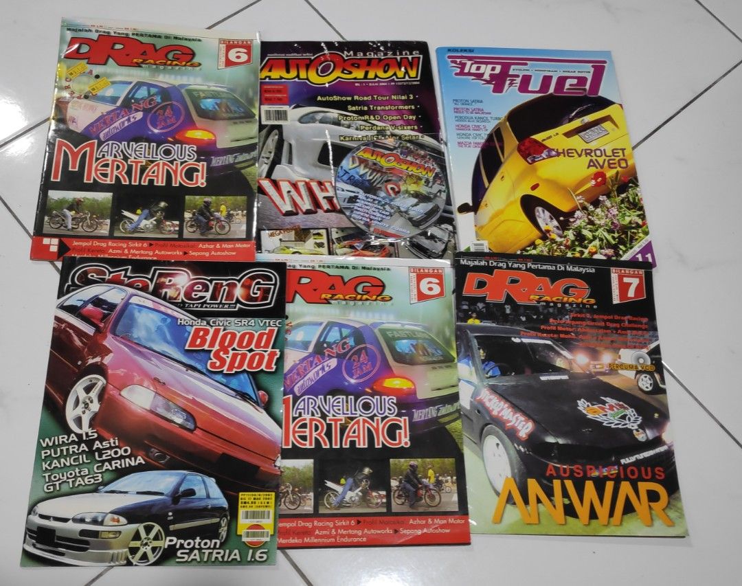 majalah permotoran kereta 2000s, Hobbies & Toys, Books & Magazines ...