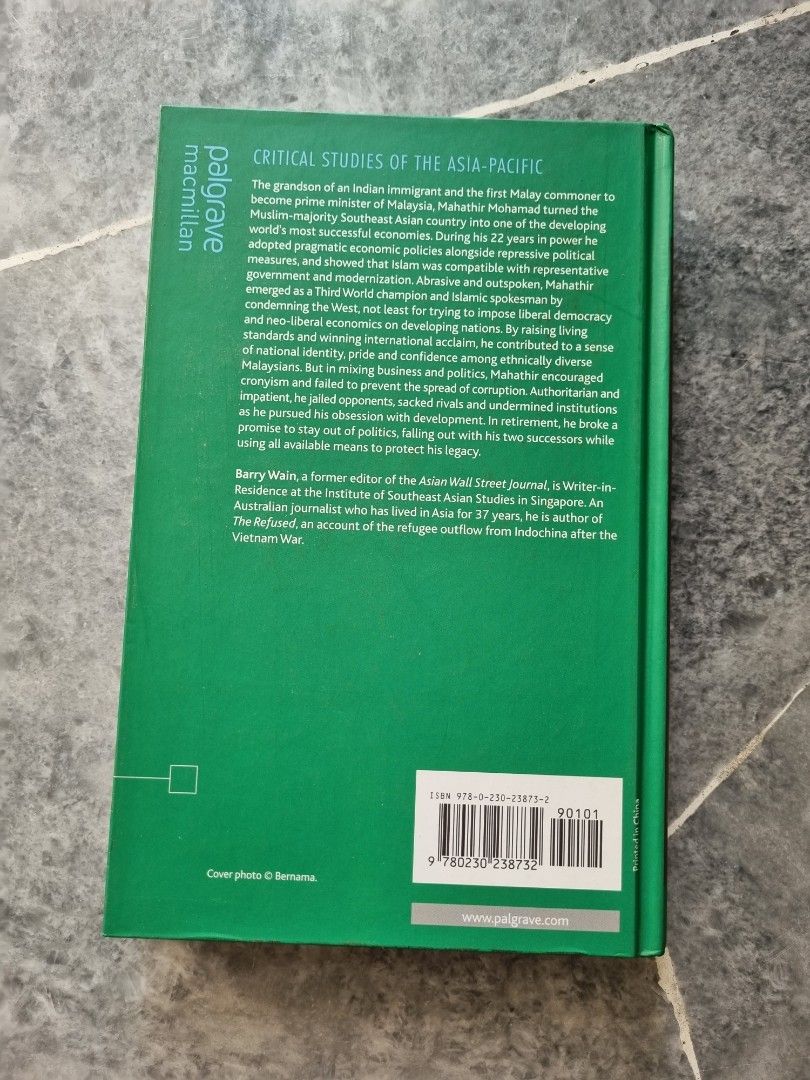 Malaysian Maverick, Mahathir Mohamad in Turbulent Times, Barry Wain ...