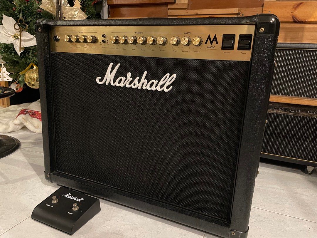Marshall MA50C Tube Amplifier, Hobbies & Toys, Music & Media, Musical ...