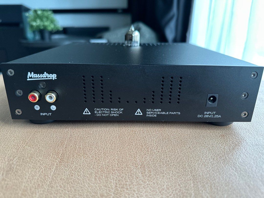 Massdrop Alex Cavalli Tube Hybrid Headphone Amplifier with Gold lion ...