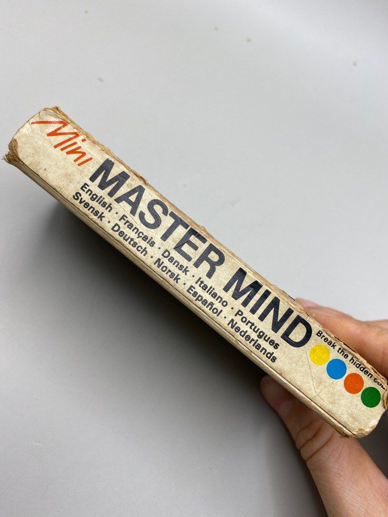 Master mind game 1972, Hobbies & Toys, Memorabilia & Collectibles ...
