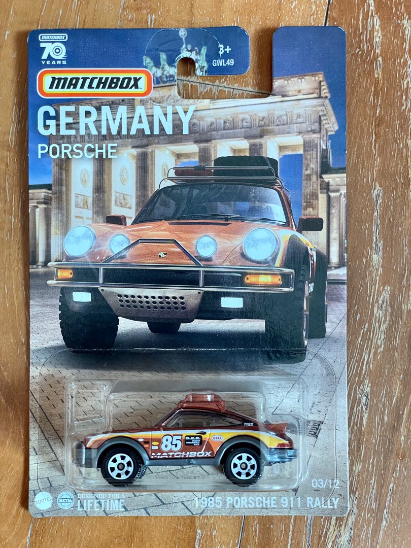 Matchbox 1985 Porsche 911 Rally Germany series, Hobbies & Toys, Toys ...