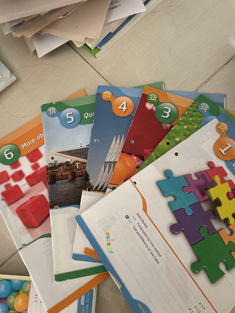 Mathematics in Action 3A &3B, 興趣及遊戲, 書本 & 文具, 教科書 - Carousell