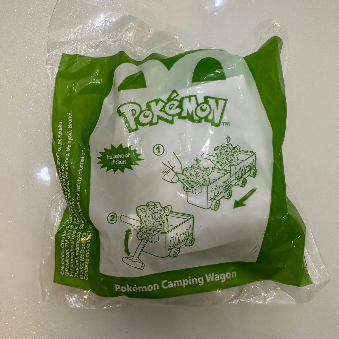 McDonald’s Happy Meal Pokemon Camping Wagon, Hobbies & Toys, Toys ...