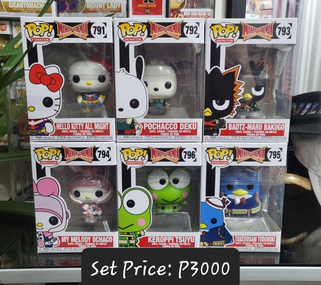 MHA - My Hero Academia Regular and Stickered Funko Pops!, Hobbies ...
