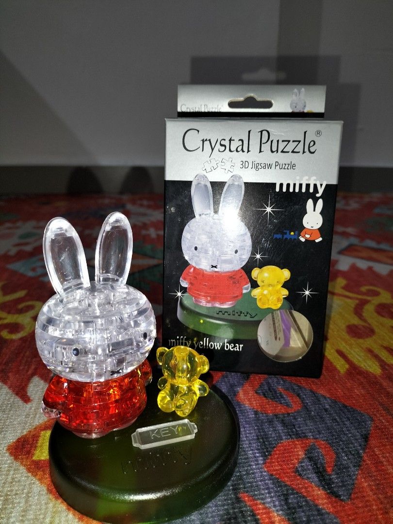 Miffy Crystal Puzzle, Furniture & Home Living, Home Decor, Other Home ...