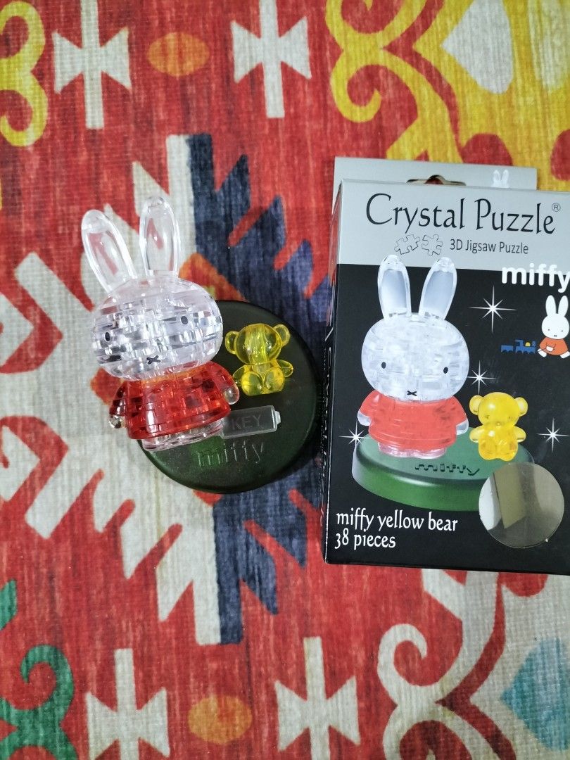 Miffy Crystal Puzzle, Furniture & Home Living, Home Decor, Other Home ...