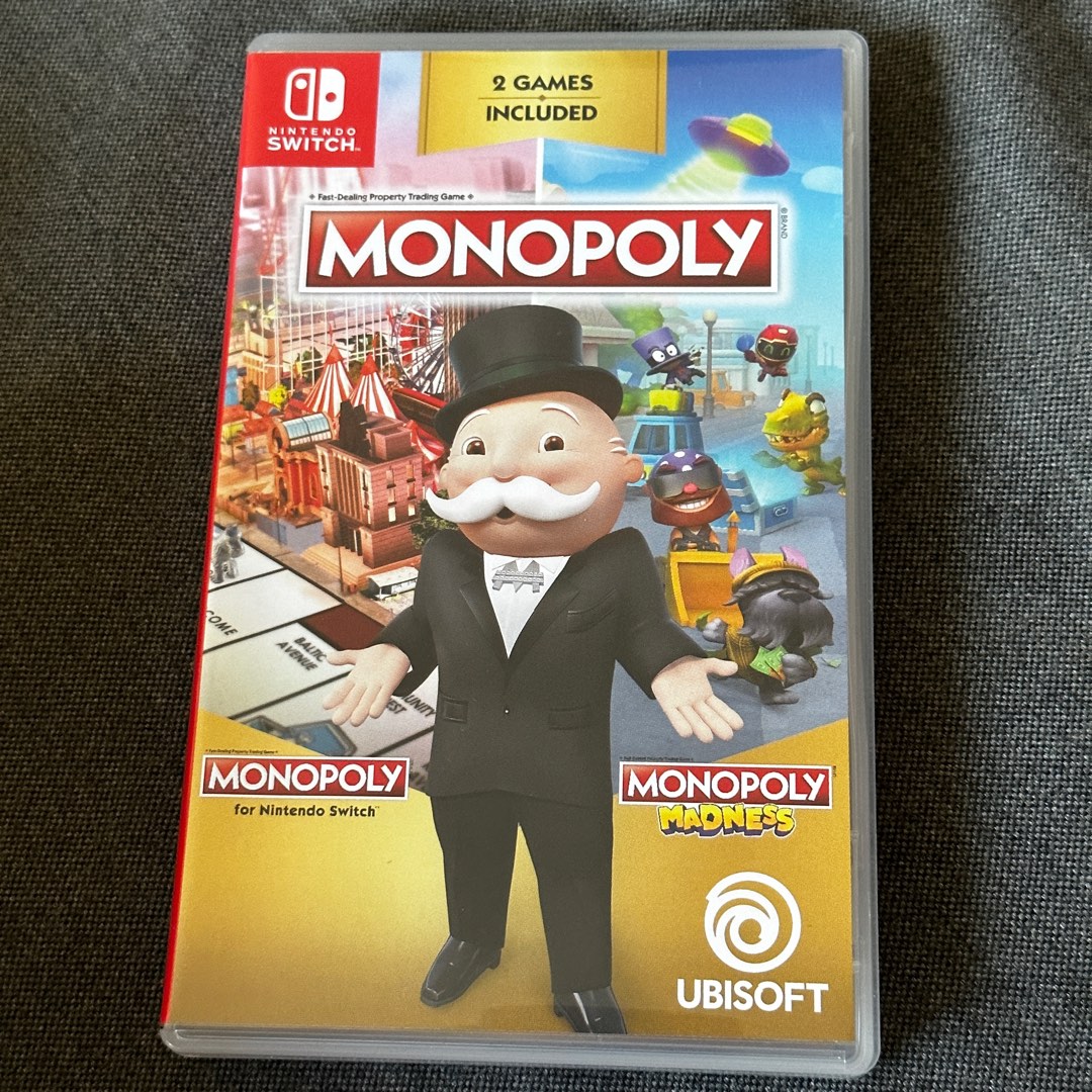 Monopoly Nintendo Switch Game, Video Gaming, Video Games, Nintendo on ...