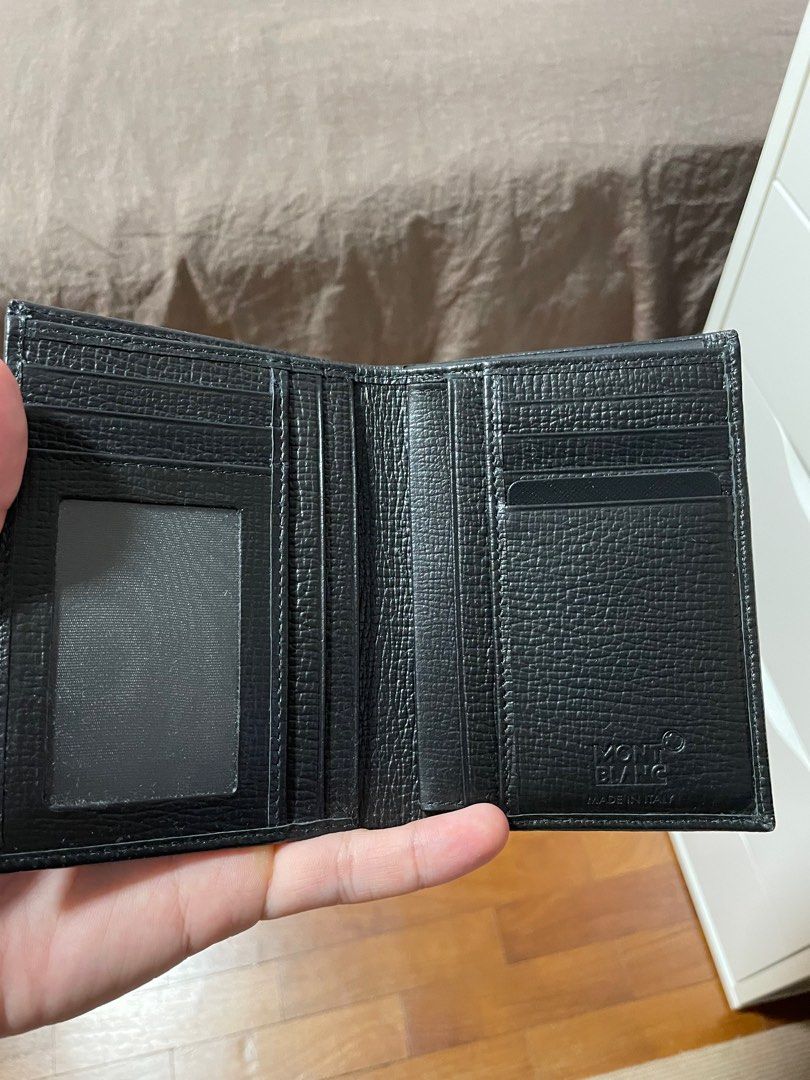 Montblanc Meisterstuck wallet 7cc with ID card holder, Luxury, Bags ...