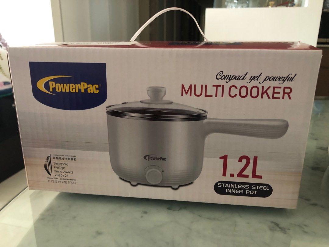 Powerpac Multi cooker 1.2L, Furniture & Home Living, Kitchenware ...