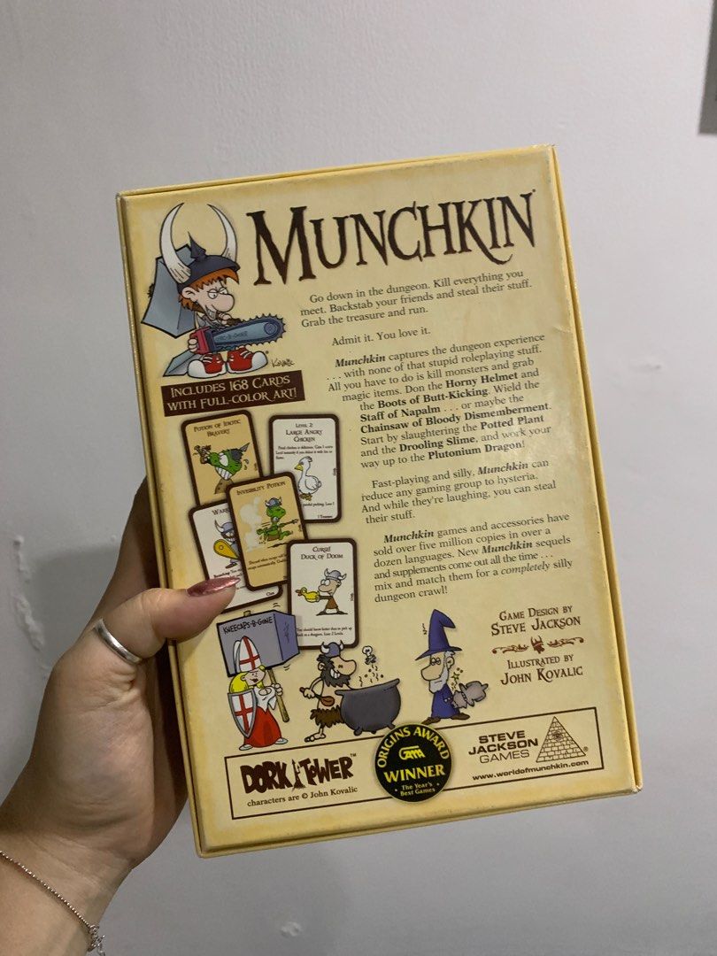 Munchkin board game on Carousell