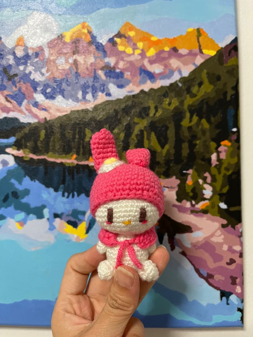 My Melody Crochet, Hobbies & Toys, Stationery & Craft, Handmade Craft ...