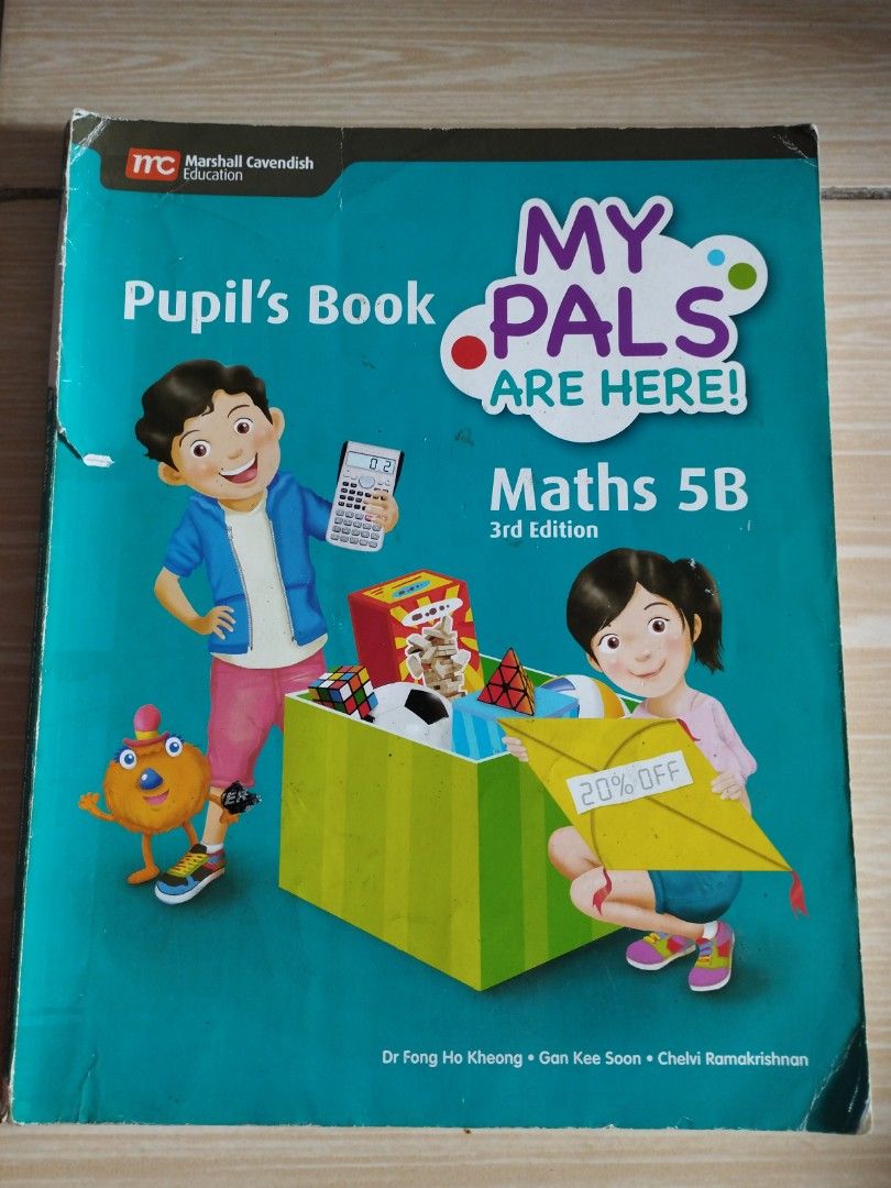 MY PALS ARE HERE MATHS 5B TEXTBOOK 3RD EDITION, Buku & Alat Tulis, Buku ...