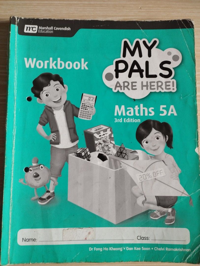 MY PALS ARE HERE WORKBOOK MATHS 5A, Buku & Alat Tulis, Buku Pelajaran ...