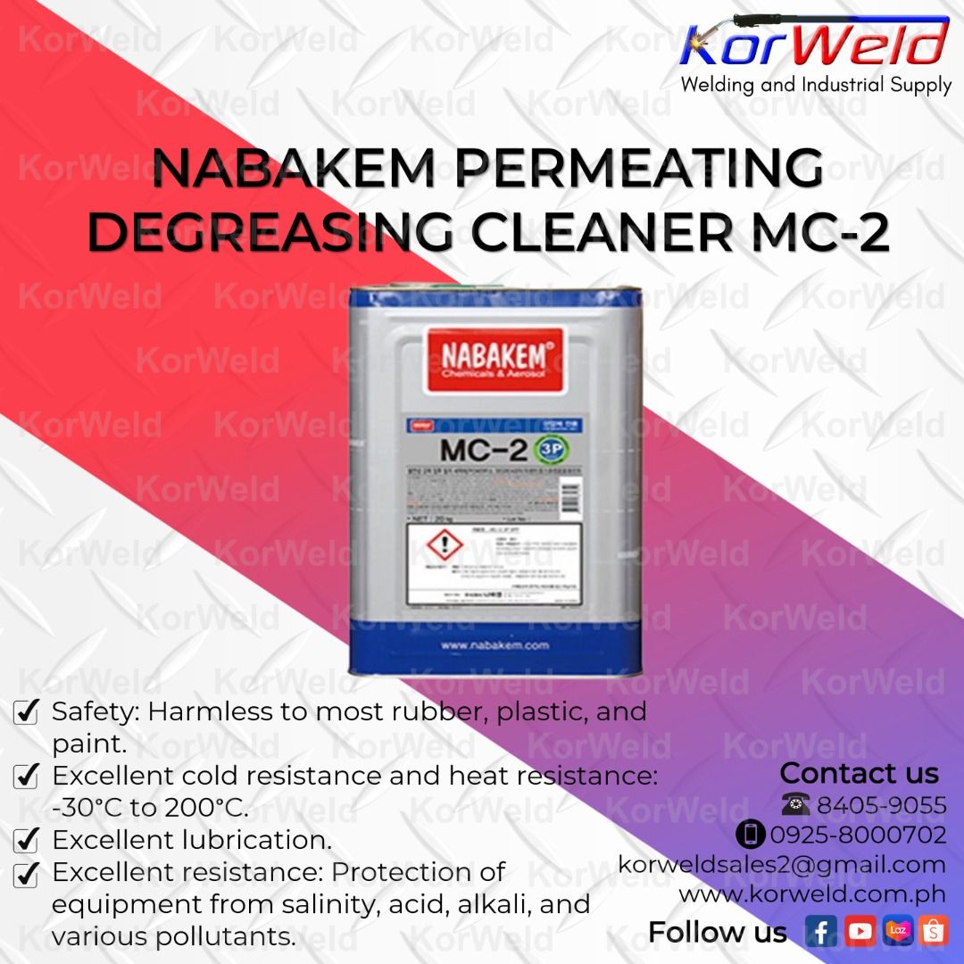 Nabakem Permeating Degreasing Cleaner MC-2, Commercial & Industrial ...