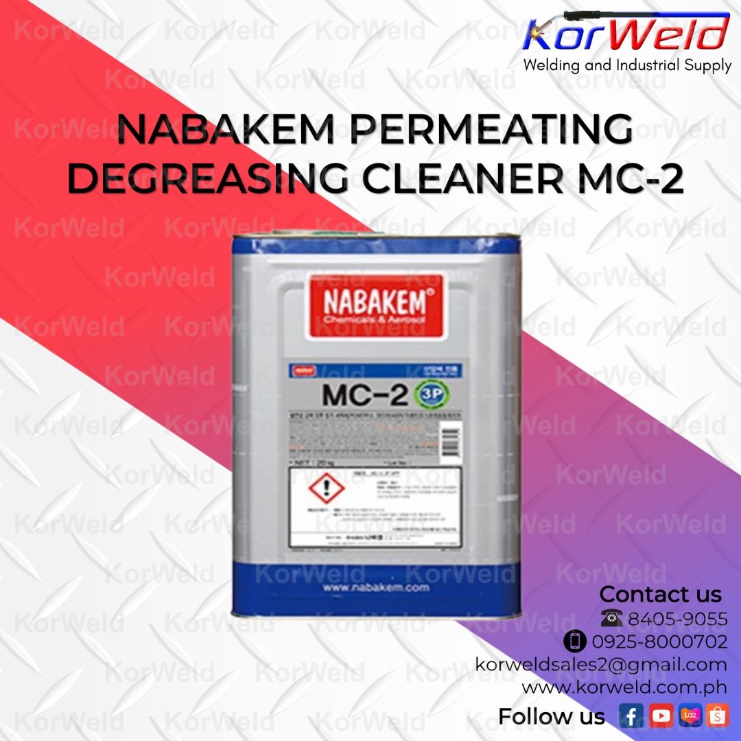 Nabakem Permeating Degreasing Cleaner MC-2, Commercial & Industrial ...