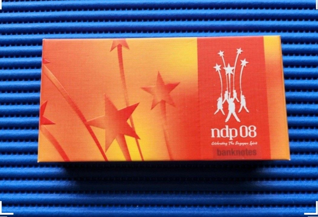 NDP 2008 Singapore 43 Years of Independence Commemorative 2-in-1 $2 ...