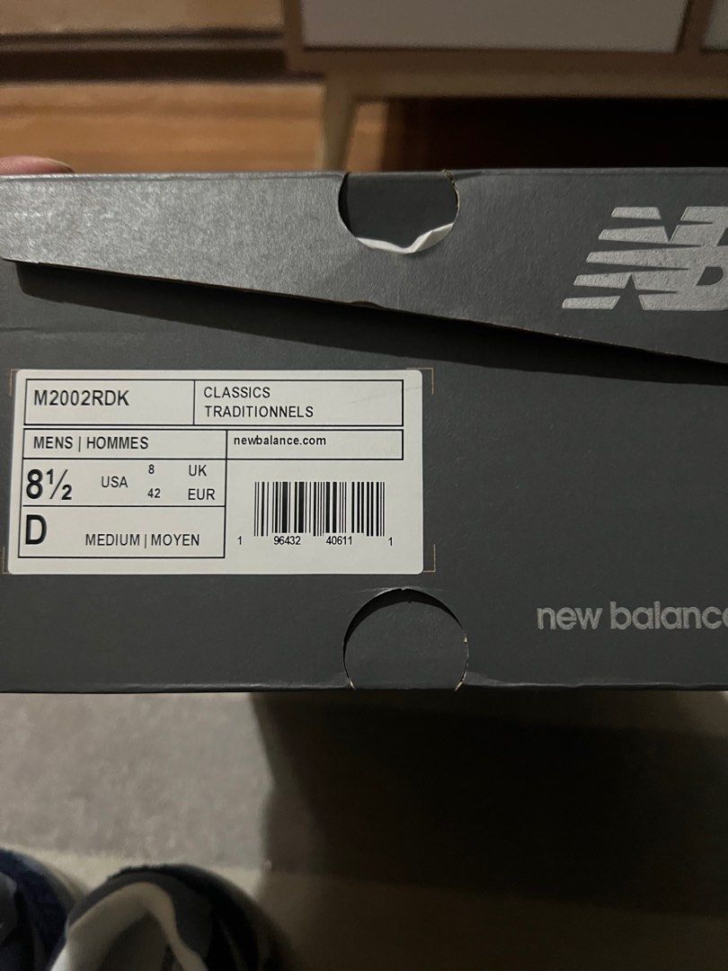 New Balance Protection Pack 2002R Navy on Carousell