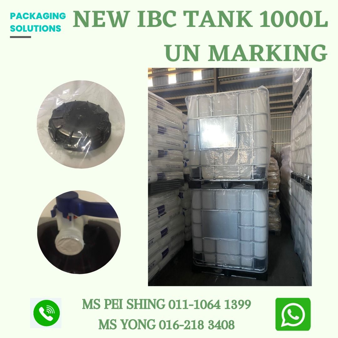 NEW IBC TANK 1000L - UN MARKING, Everything Else, Others on Carousell