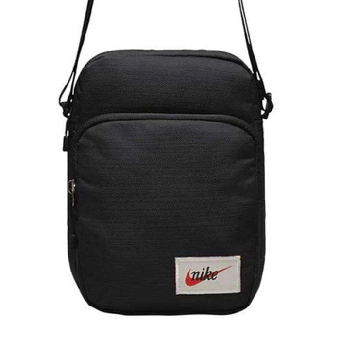 Nike Heritage CK0988-D10 Cross Body Bag (Small) Black, Men's Fashion ...