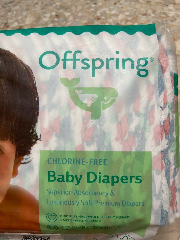 Offspring tape diapers, Babies & Kids, Bathing & Changing, Diapers ...
