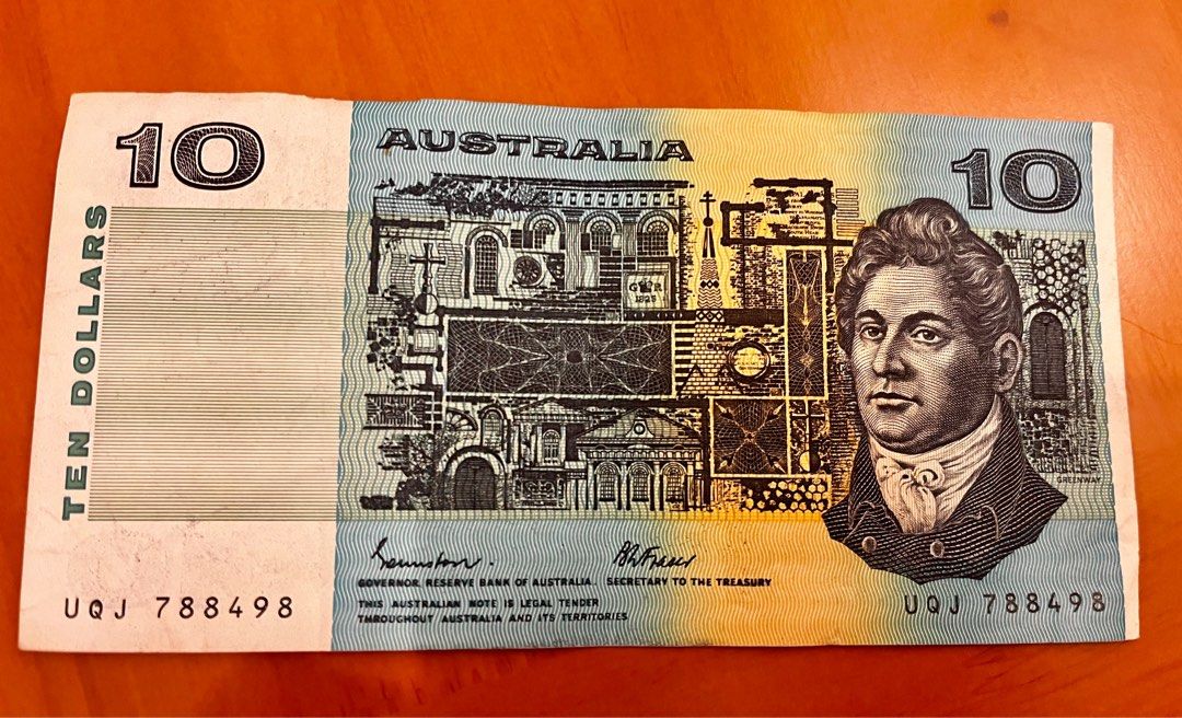 Old Australian Ten Dollar Note, Hobbies & Toys, Memorabilia ...