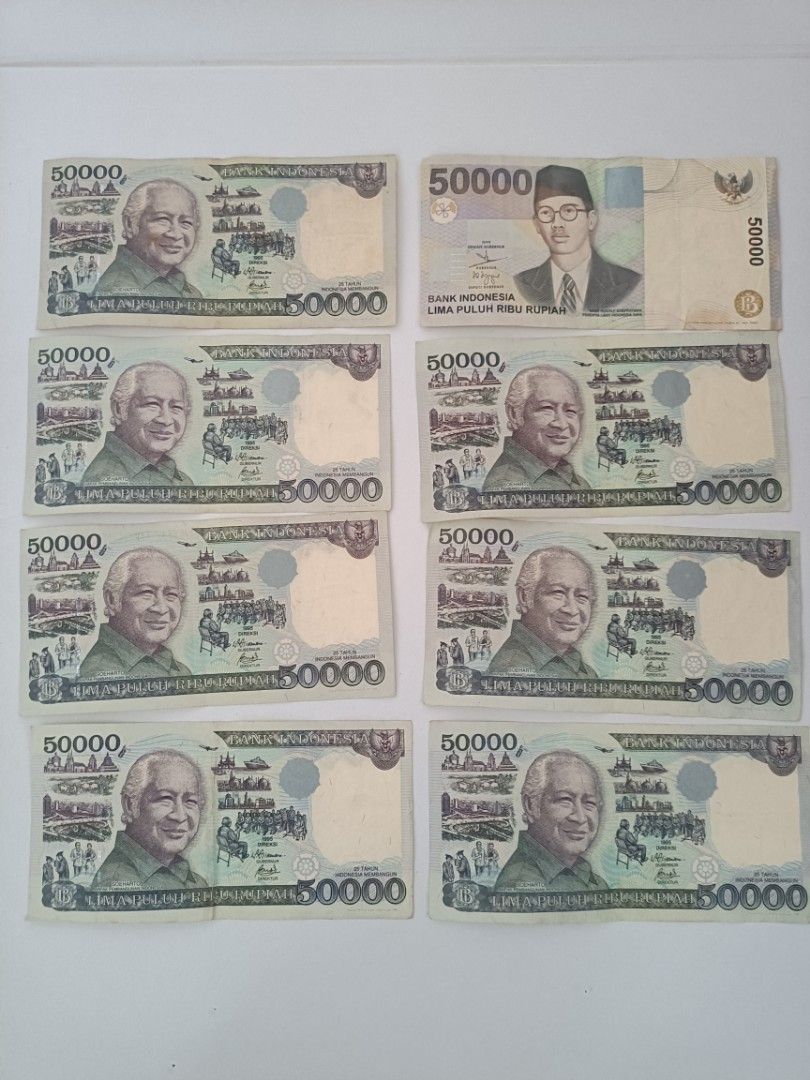 Old Indonesia Rupiah Notes, Hobbies & Toys, Memorabilia & Collectibles ...
