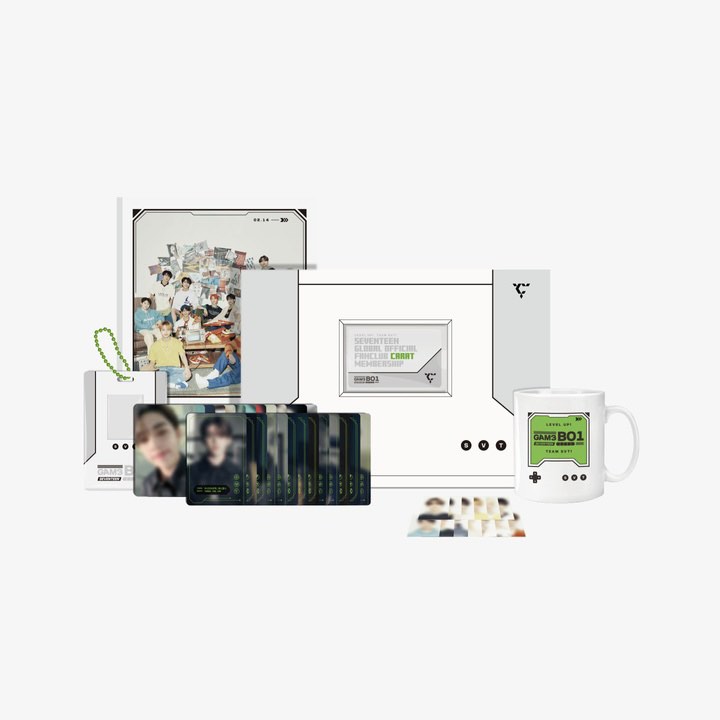 ONHAND SVT 7th Carat Membership Kit Sealed (Gam3 Bo1), Hobbies & Toys ...