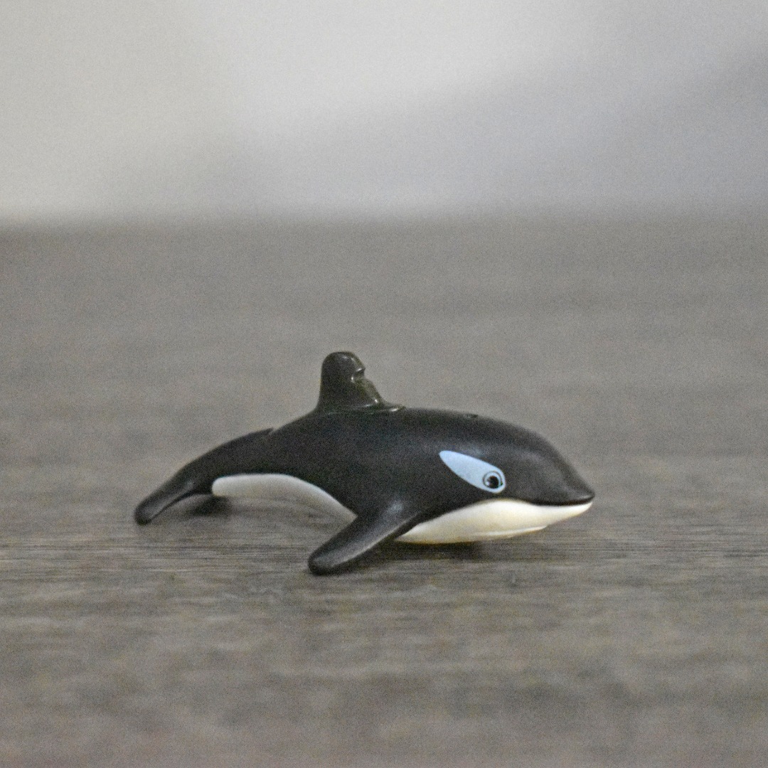 Orca Killer Whale Miniature Figurine, Hobbies & Toys, Toys & Games on ...