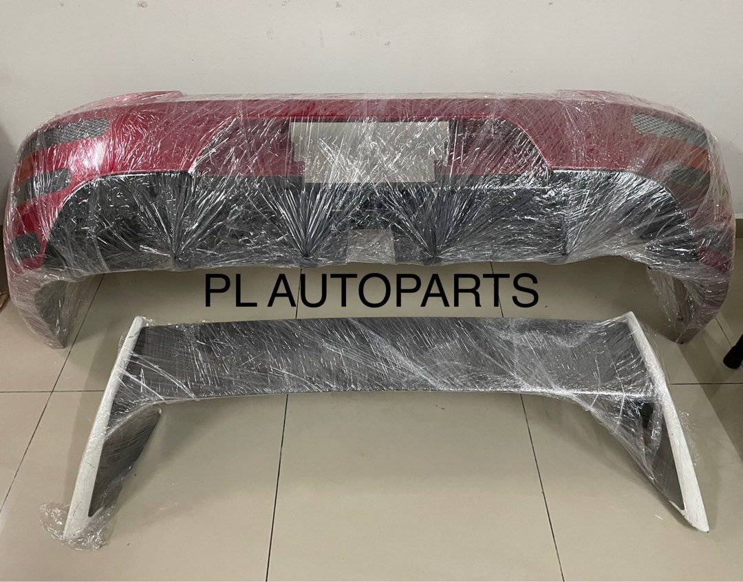 Original Evo 9 Rear Bumper, Car Accessories, Accessories on Carousell