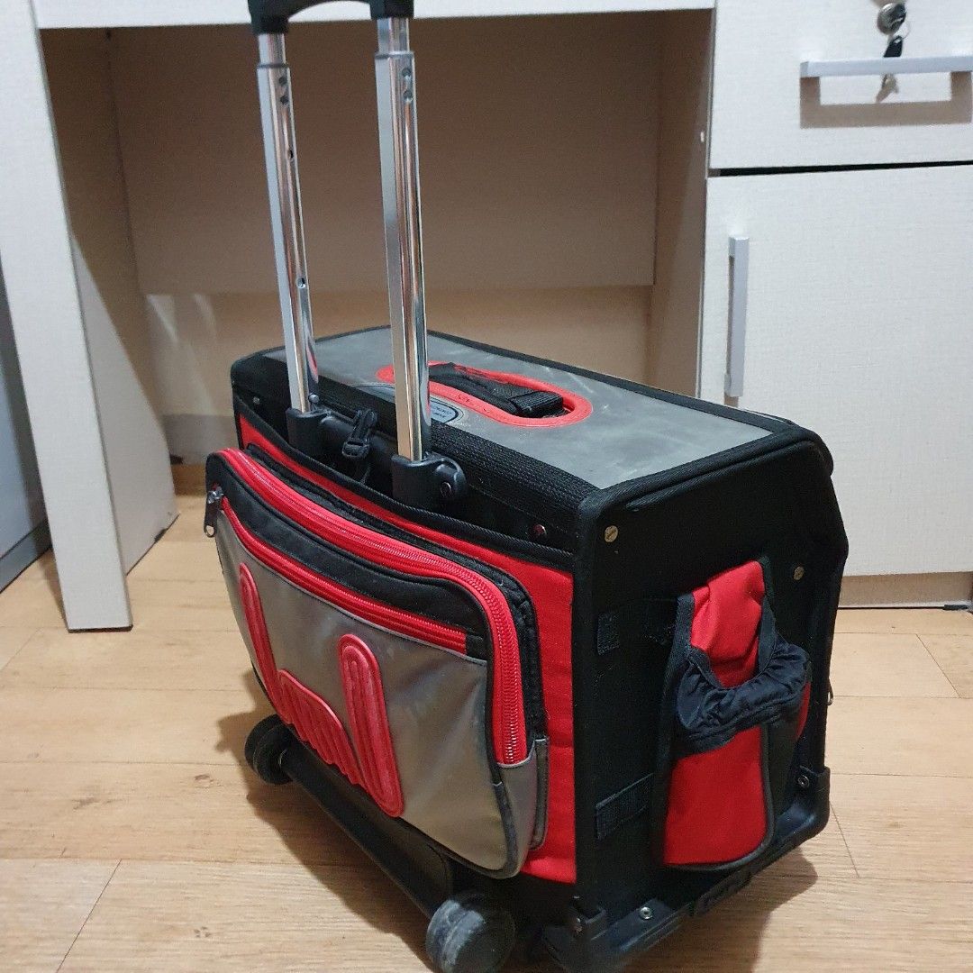 Original Hawk School Bag Trolley Sig wheels Heavy duty on Carousell