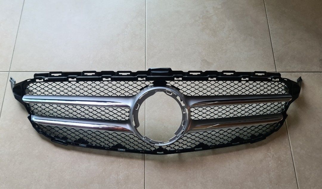 Original W205 Mercedes C200 Sports model front grille, Car Accessories ...