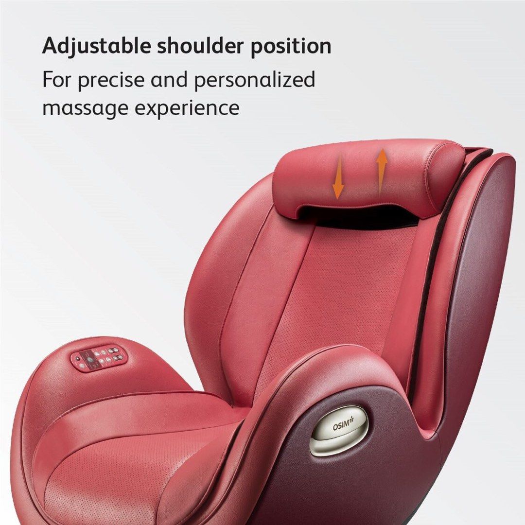 OSIM uDivine Mini (Yellow & Red), Health & Nutrition, Massage Devices ...