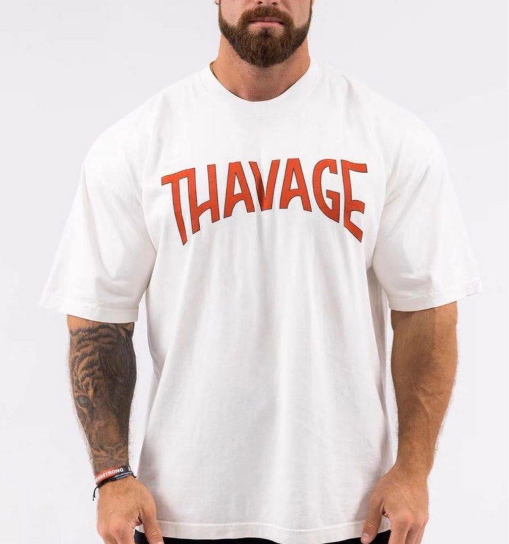 Oversized T cbum thavage, Men's Fashion, Tops & Sets, Tshirts & Polo ...