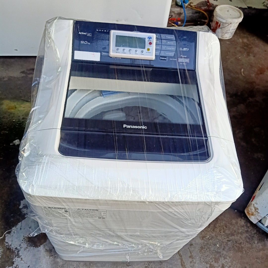 Panasonic fully automatic Washing machine 9kg., TV & Home Appliances ...