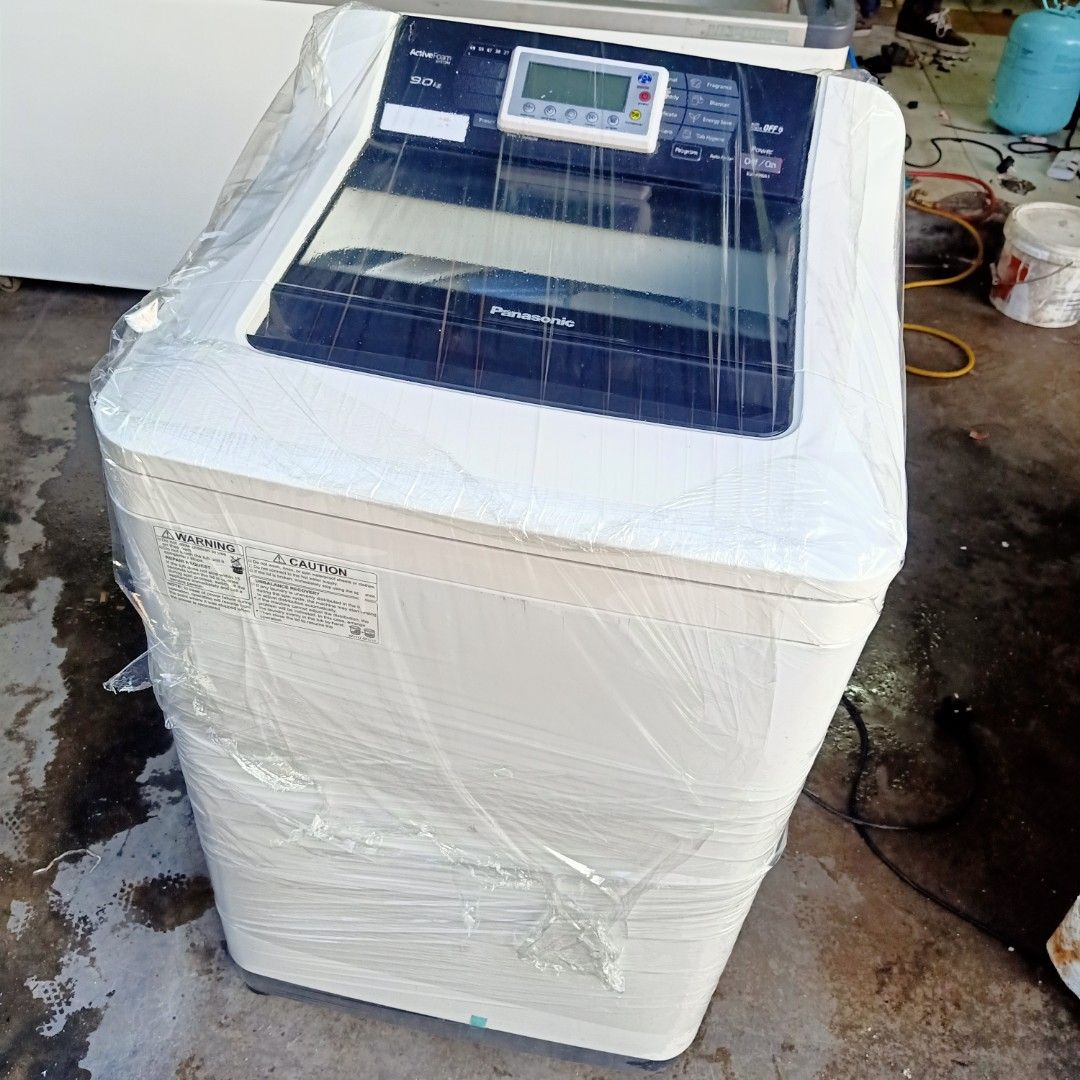 Panasonic fully automatic Washing machine 9kg., TV & Home Appliances ...