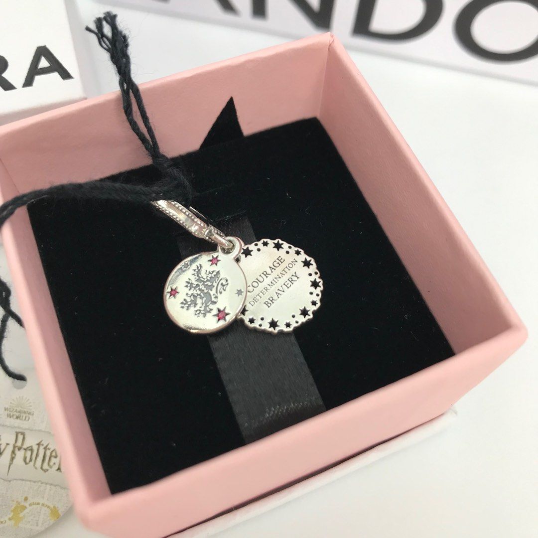 PANDORA Limited Edition Harry Potter Griffindor Charm, Women's Fashion ...