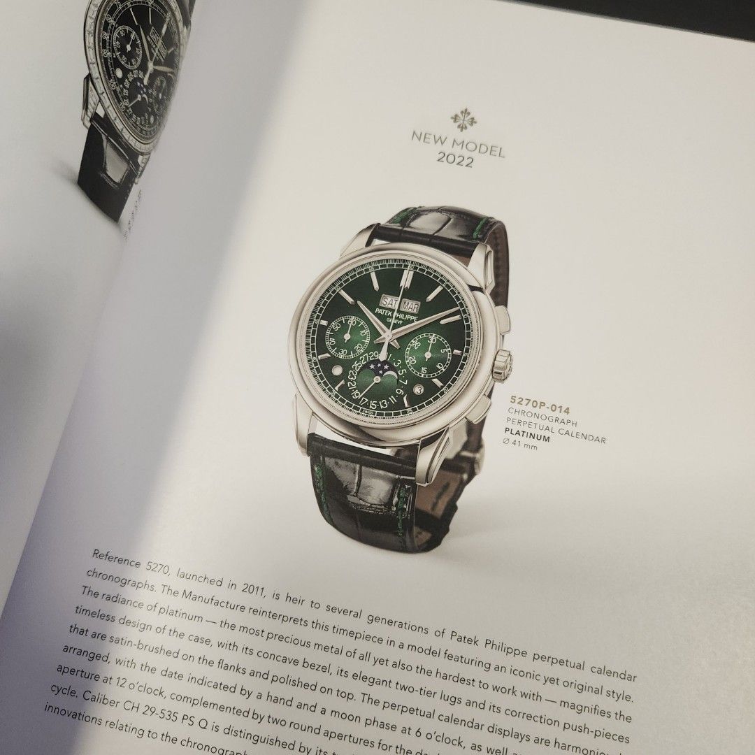 Patek Philippe Booklet Magazine 2022, Hobbies & Toys, Books & Magazines ...
