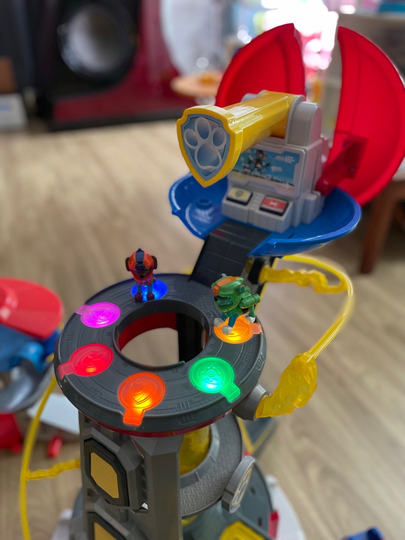 Paw Patrol Mighty Lookout Towers & Jet, Hobbies & Toys, Toys & Games on ...