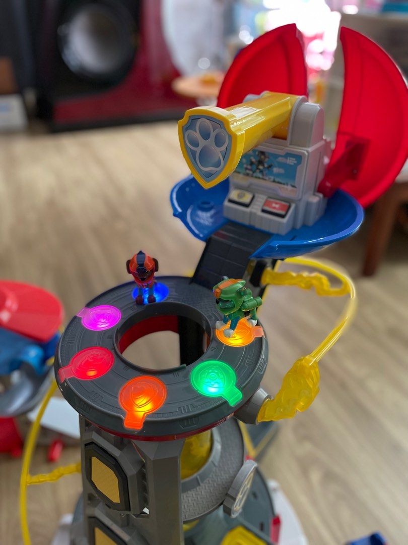 Paw Patrol Mighty Lookout Towers & Jet, Hobbies & Toys, Toys & Games on ...