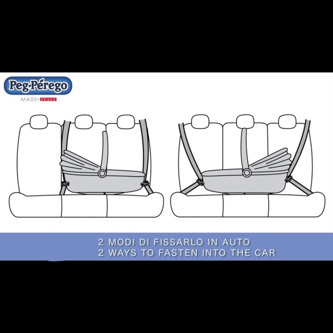 Peg Perego Baby Bassinet Car Seat, Babies & Kids, Baby Nursery & Kids ...